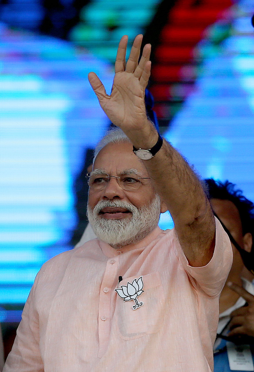 PM Narendra Modi's Election Rally in Hyderabad; See Pictures - News18