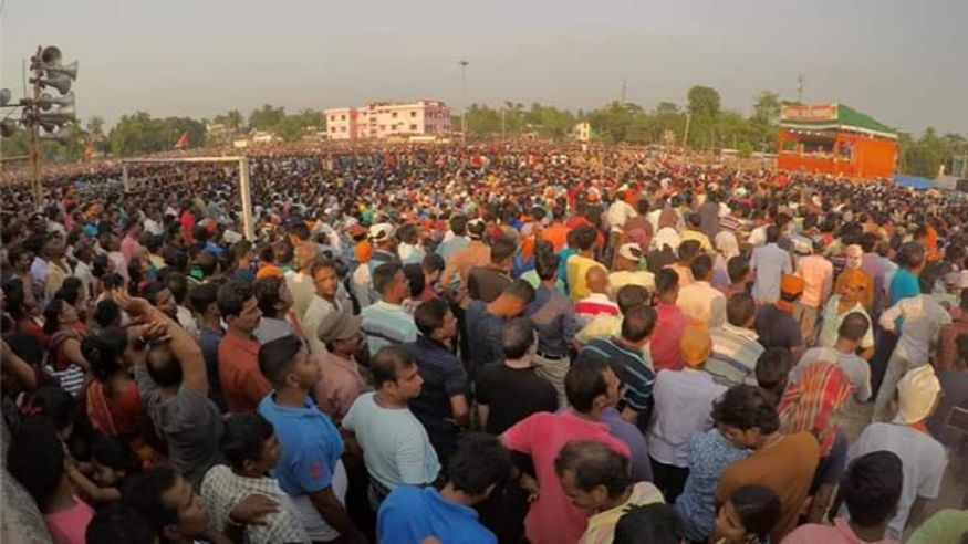 Pictures From PM Modi's Election Rally in Ranaghat, West Bengal