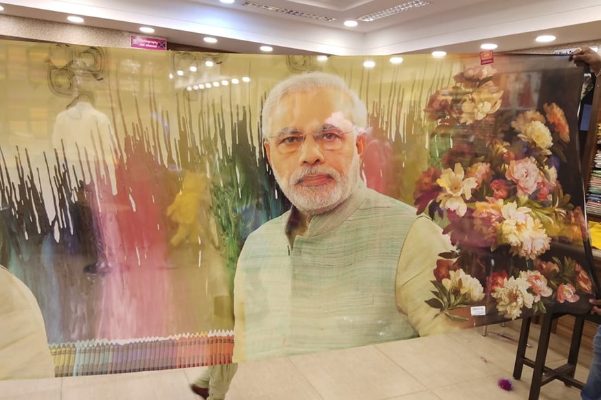 Ahead of Polls, It’s ‘Saree War’ between Narendra Modi & Rahul Gandhi ...