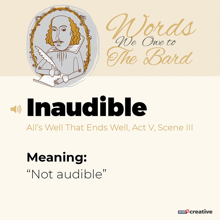 William Shakespeare’s 455th Birthday: Words We Owe to the Bard - News18