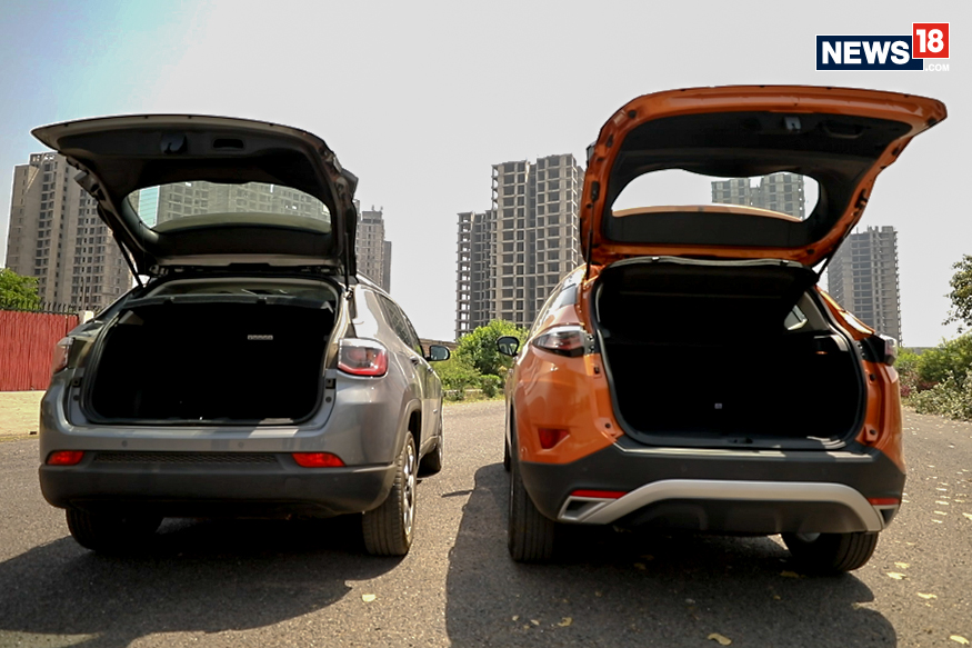 Tata Harrier vs Jeep Compass 4x4 Comparison Review: Which is the Better ...