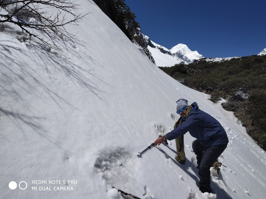 Indian Army Shares Pictures of 'Yeti' Footprint Sighted in Nepal - News18