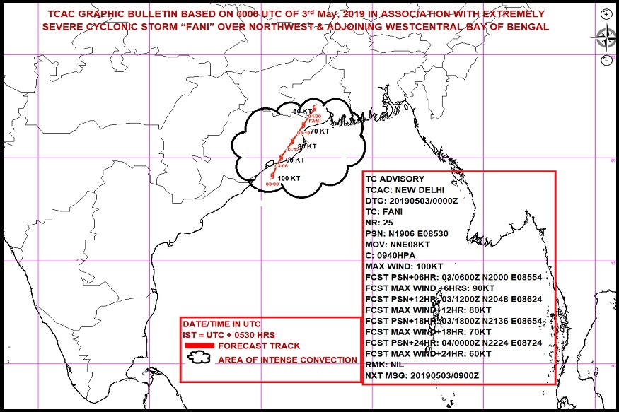 In Pictures: Cyclone Fani Weather Forecast and Reports - News18