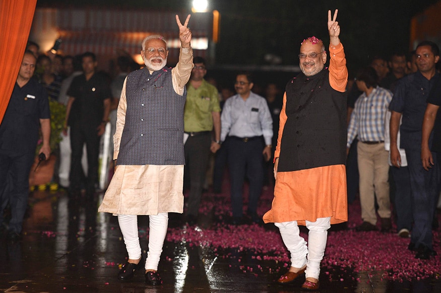 Modi Sarkar 2.0: Amit Shah Joins PM Modi's New Cabinet - News18