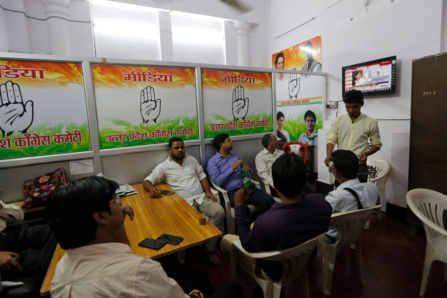 Election Results 2019: Congress Office Wears Deserted Look