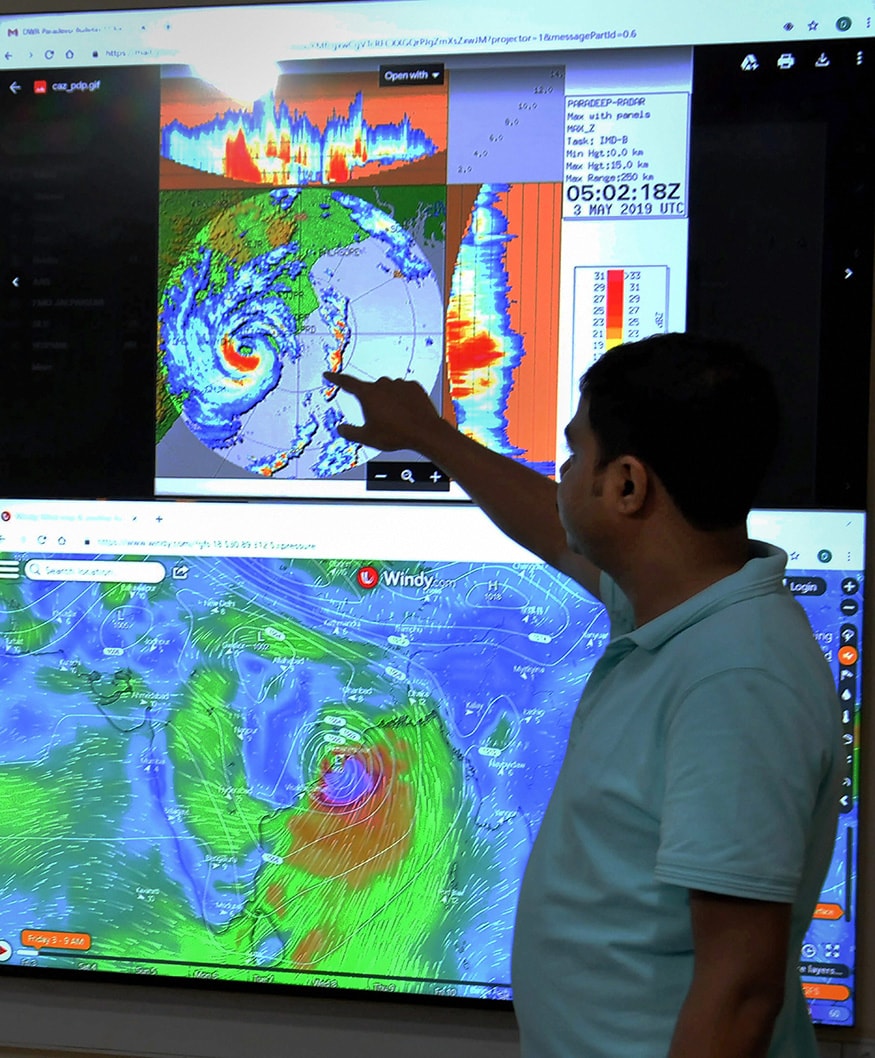 In Pictures: Cyclone Fani Weather Forecast and Reports - News18