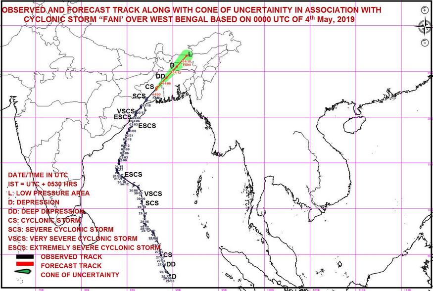 In Pictures: Cyclone Fani Weather Forecast and Reports