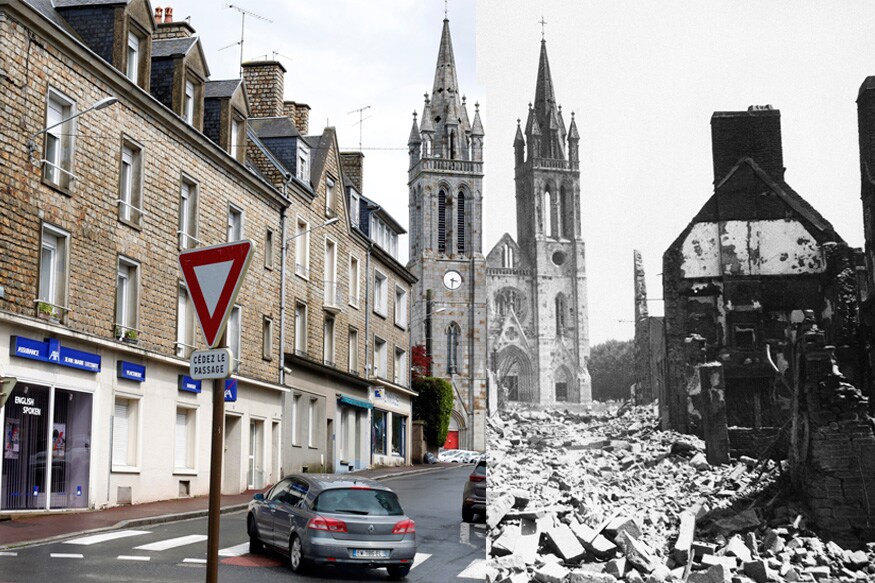 Then & Now: D-Day Landscape in 1944 and Today - In Pictures - News18