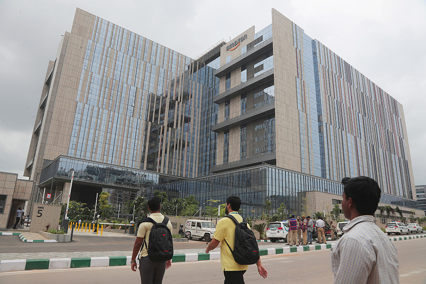 Inside Amazon India's Brand New Campus Building in Hyderabad - News18