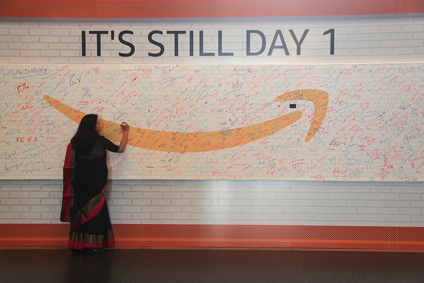 Inside Amazon India's Brand New Campus Building in Hyderabad - News18