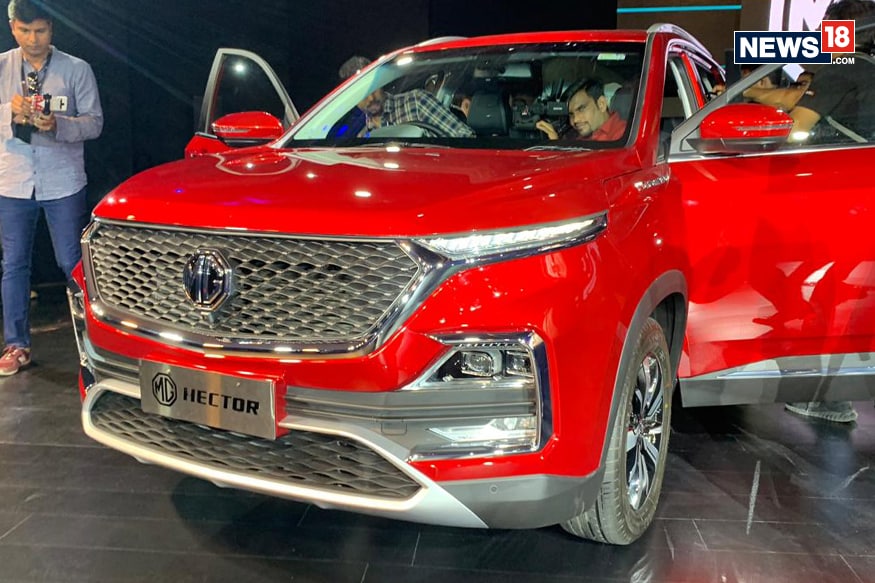 MG Hector SUV Unveiled, Looks Bold - See Pics - News18