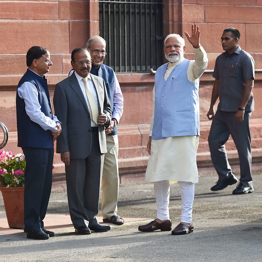 Modi Sarkar 2.0: PM Modi & His Ministers Take Charge - In Photos - News18