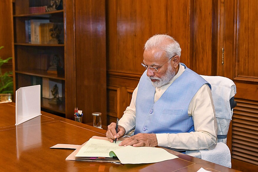 Modi Sarkar 2.0: PM Modi & His Ministers Take Charge - In Photos - News18