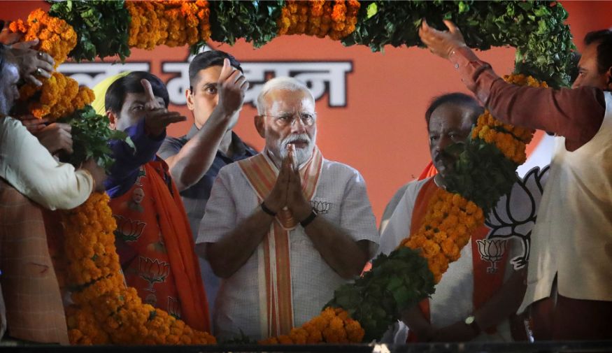 Photos From PM Modi's Rally in Ramlila Maidan, Delhi - News18