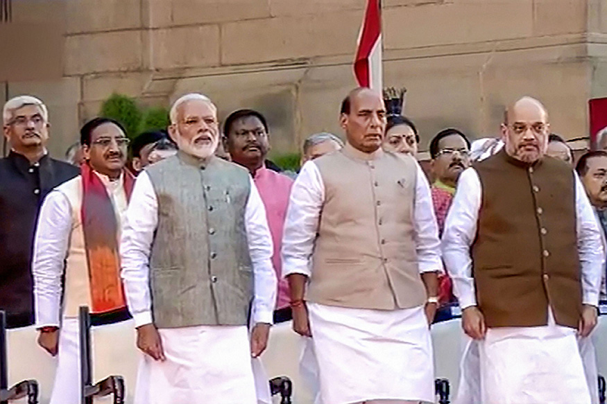 Pictures From Narendra Modi's Swearing-in Ceremony at Rashtrapati ...