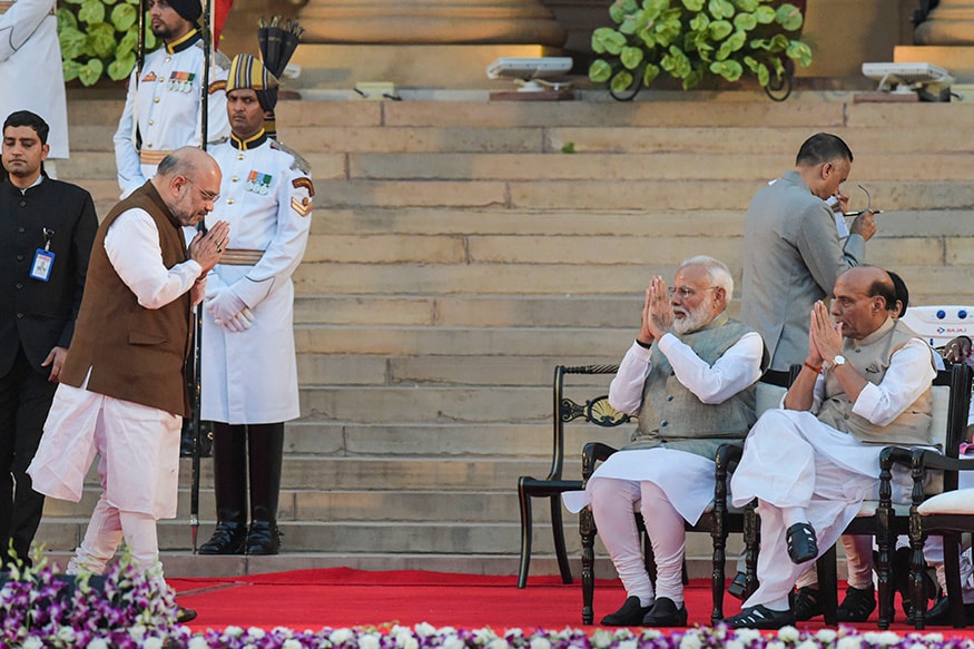 Pictures From Narendra Modi's Swearing-in Ceremony at Rashtrapati ...