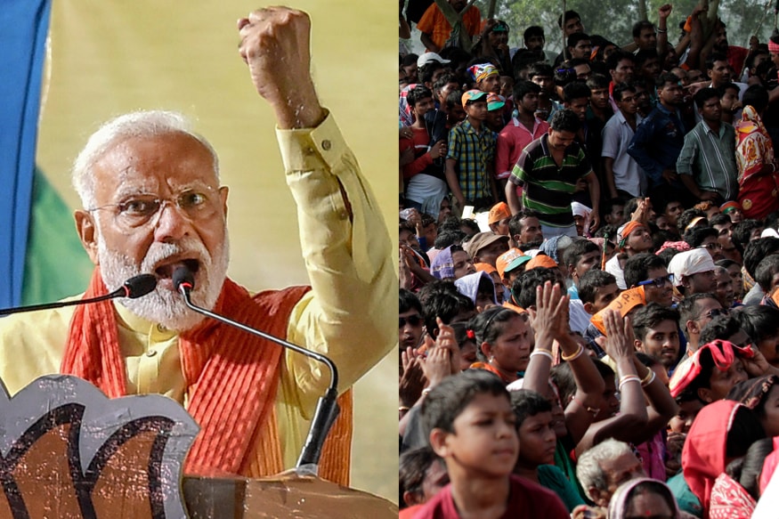 PICS: PM Narendra Modi's Election Rally in Kolkata - News18