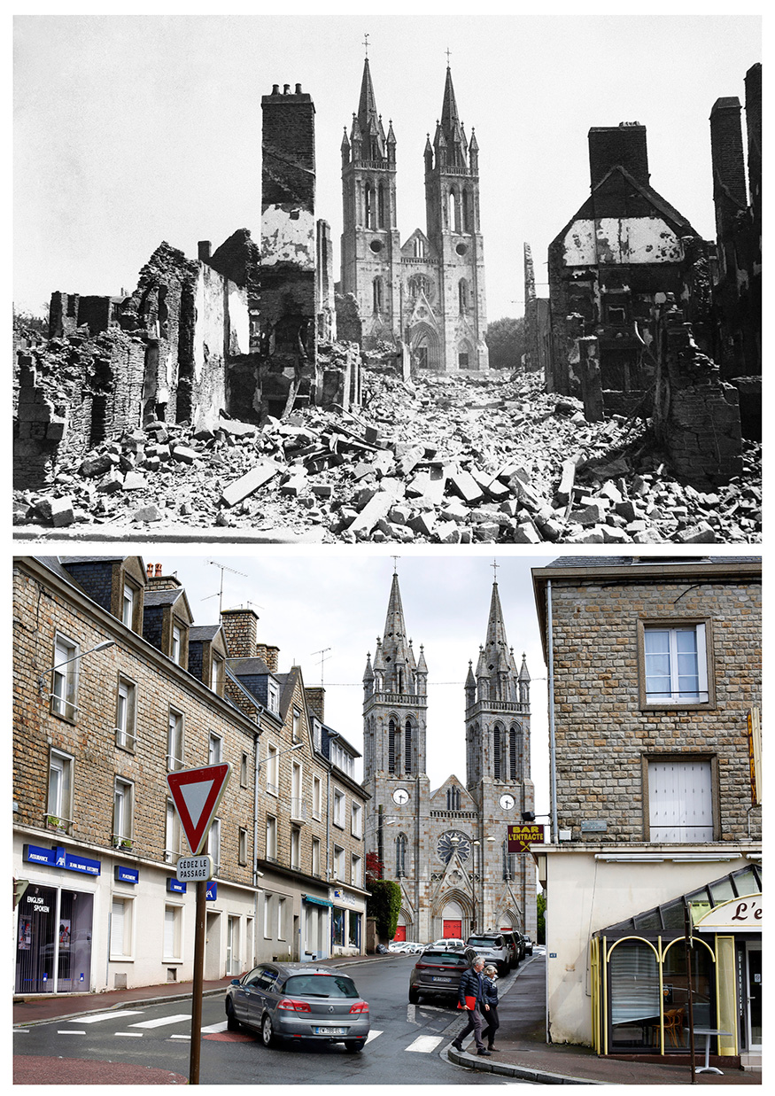 Then & Now: D-Day Landscape in 1944 and Today - In Pictures - News18