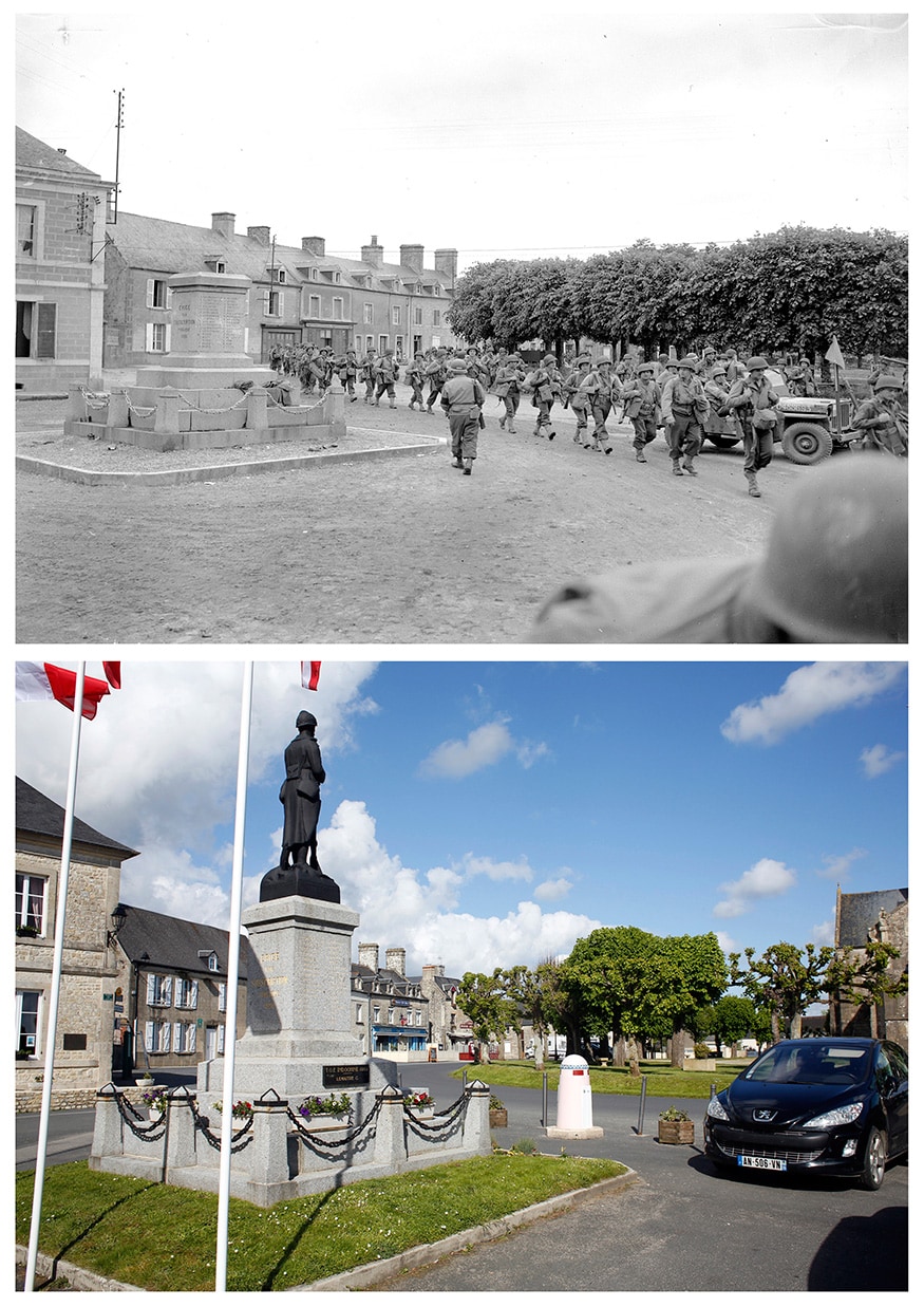 Then & Now: D-Day Landscape in 1944 and Today - In Pictures - News18