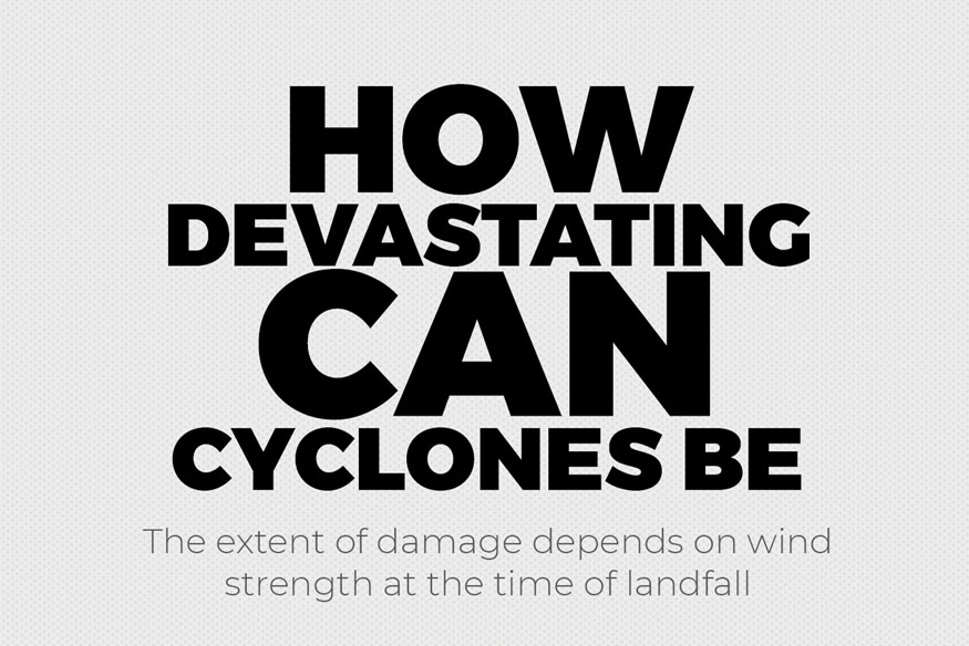 Infographics: How Devastating Can Cyclones Be - News18