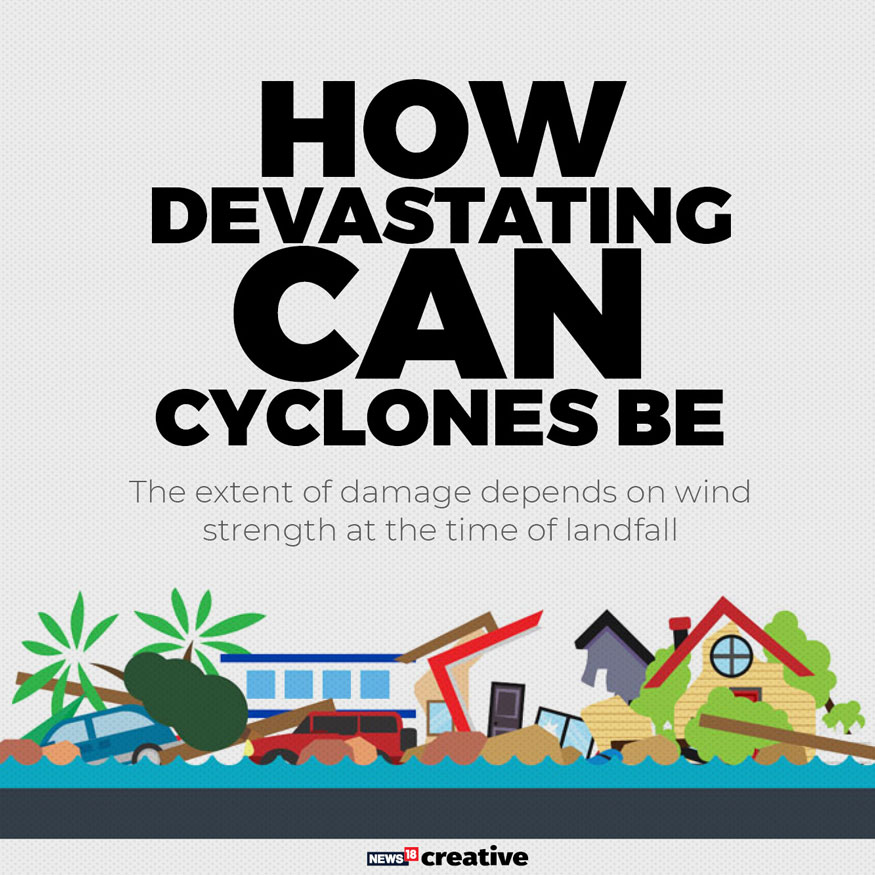 Infographics: How Devastating Can Cyclones Be - News18