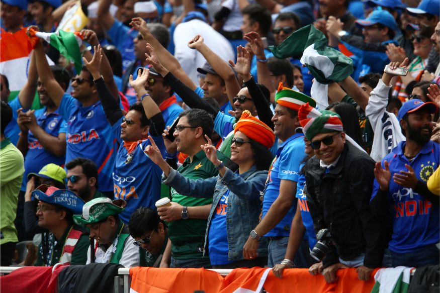 India v Pakistan: Best Fan Pictures From Manchester's Old Trafford ...