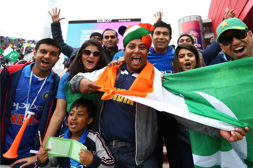 India v Pakistan: Best Fan Pictures From Manchester's Old Trafford ...