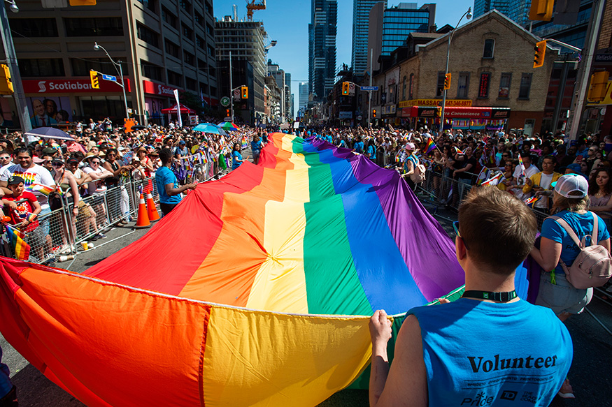Justin Trudeau Walks In Toronto's LGBT Pride Parade; See Pics - News18