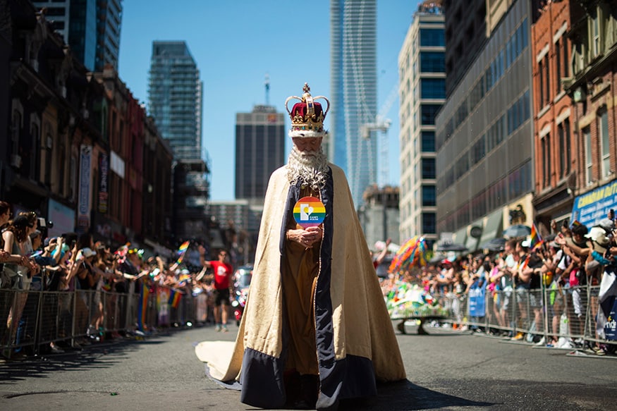 Justin Trudeau Walks In Toronto's LGBT Pride Parade; See Pics - News18
