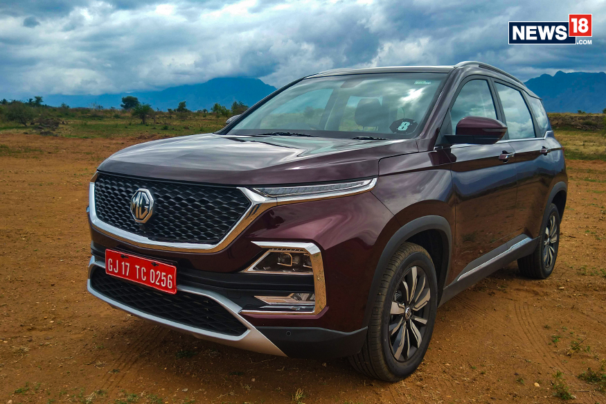 MG Hector SUV First Drive - Detailed Image Gallery