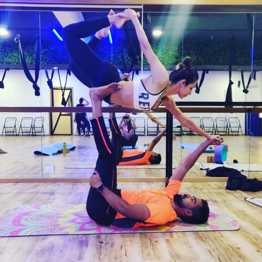 Malaika Arora Nails Difficult Headstand, Asks Fans to Try - News18