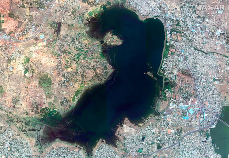 Tamil Nadu Water Woes: Before & After Satellite Photos of Chennai's Dry ...