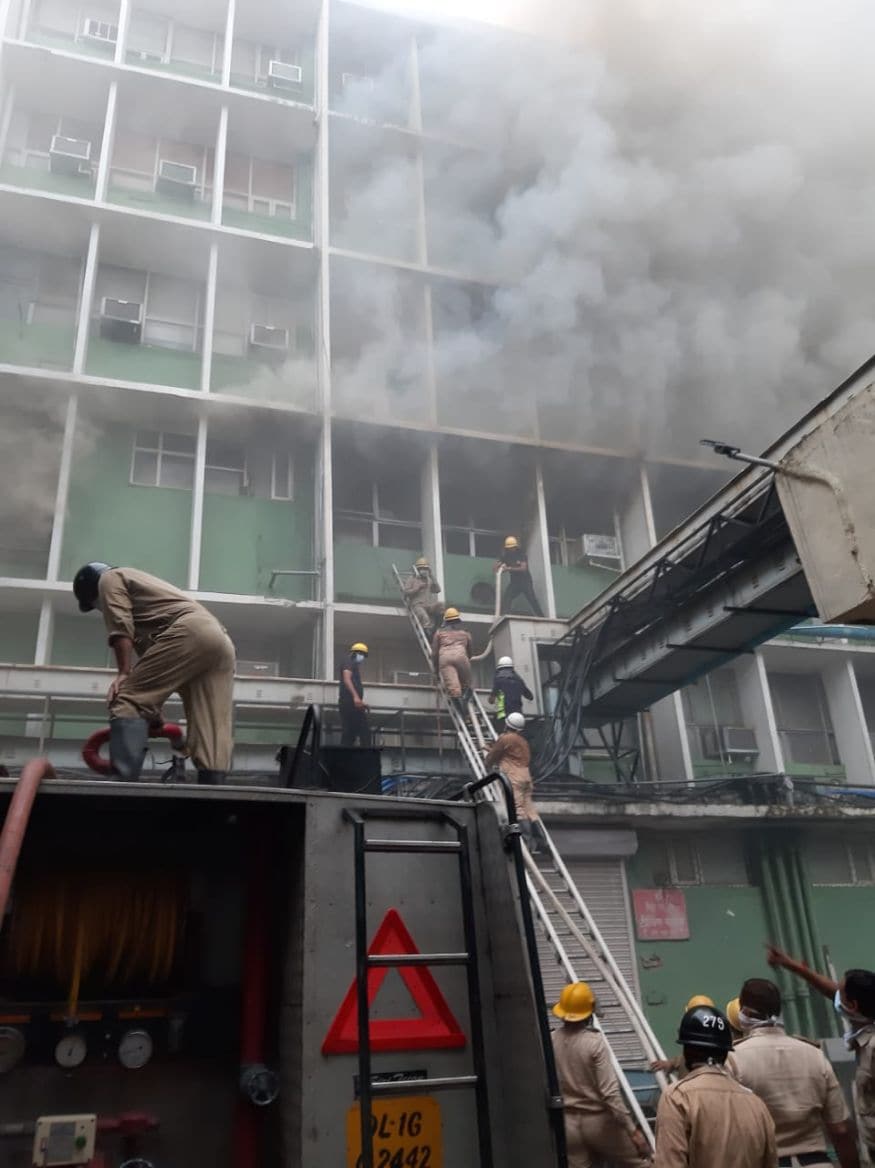 AIIMS Fire: Emergency Ward Reopened, Fire Service Blames Hospital for ...
