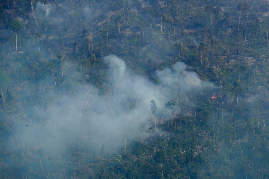 Amazon Wildfire Photos: Brazilian Rainforest Fire Continues to Blaze