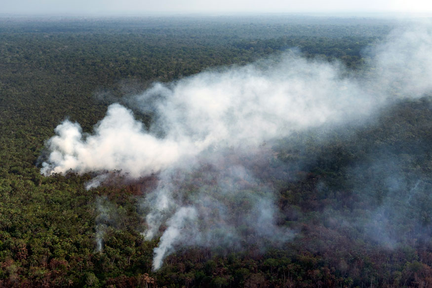 Amazon Wildfire Photos: Brazilian Rainforest Fire Continues to Blaze