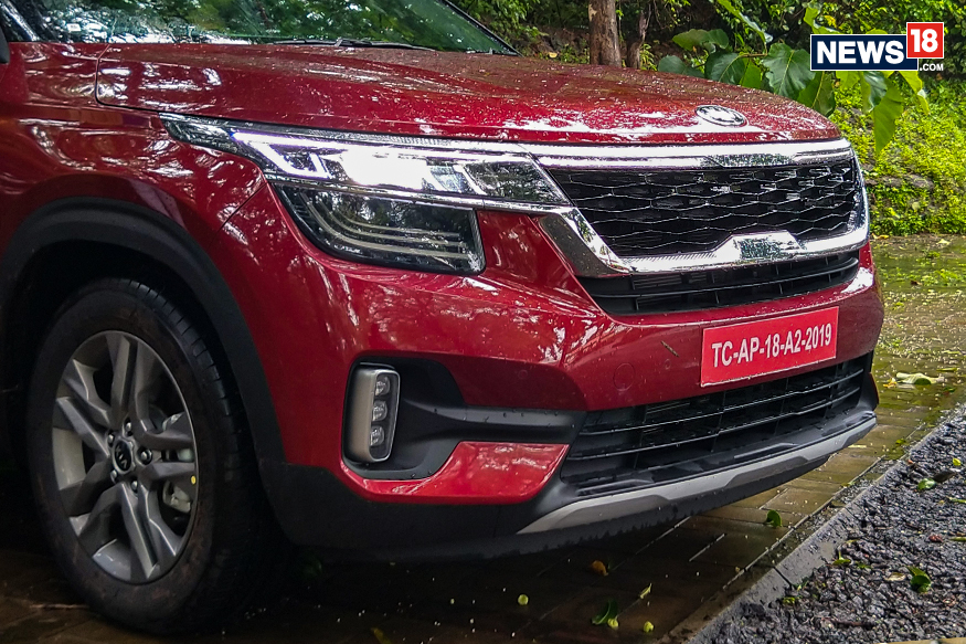 Kia Seltos SUV First Drive - Detailed Image Gallery - News18