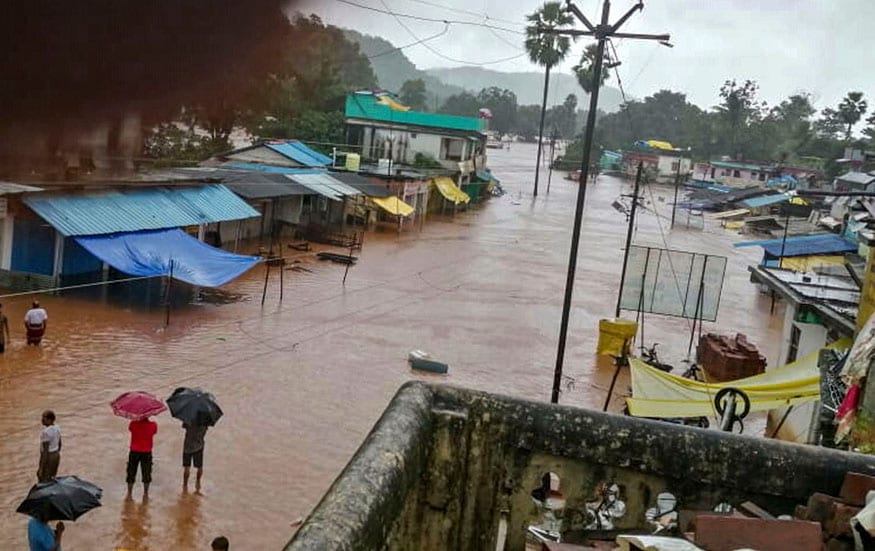 Maharashtra Floods: Dramatic Visuals of Monsoon Fury - News18