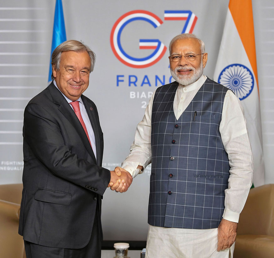 G7 Summit 2019: PM Modi Meets World Leaders in France - Photogallery