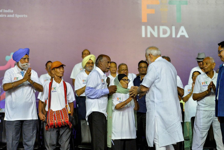 PM Modi Launches 'Fit India Movement' on National Sports Day; See Pics ...