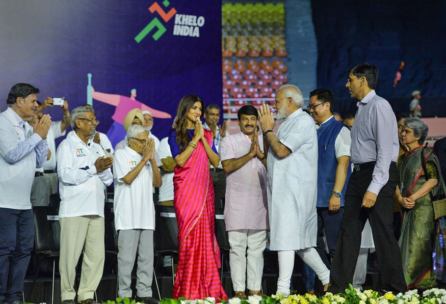 PM Modi Launches 'Fit India Movement' on National Sports Day; See Pics ...