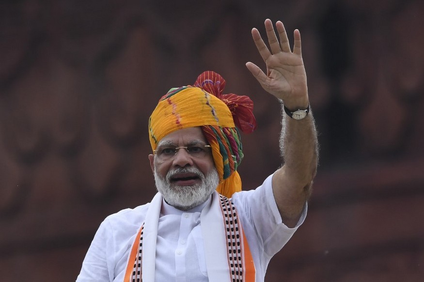 Colourful Pagdis Worn by Prime Minister Narendra Modi - Photogallery