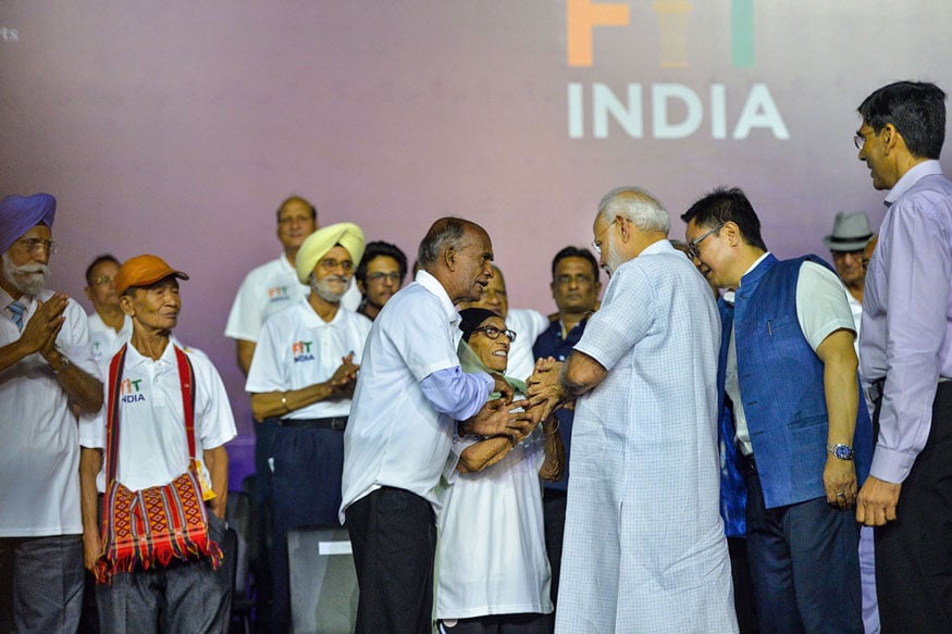 PM Modi Launches 'Fit India Movement' on National Sports Day; See Pics ...