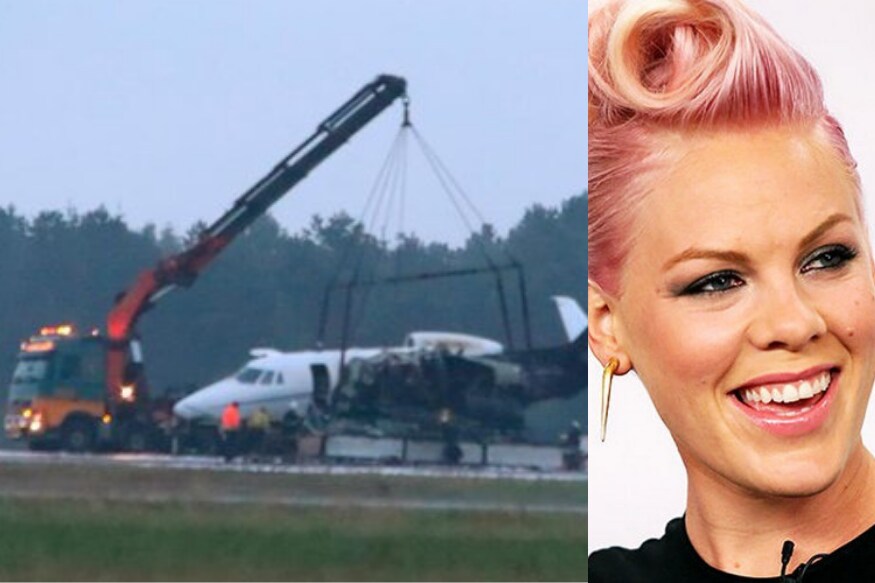 Private Cessna Plane Carrying Singer Pink's Crew Crashes, Bursts into ...