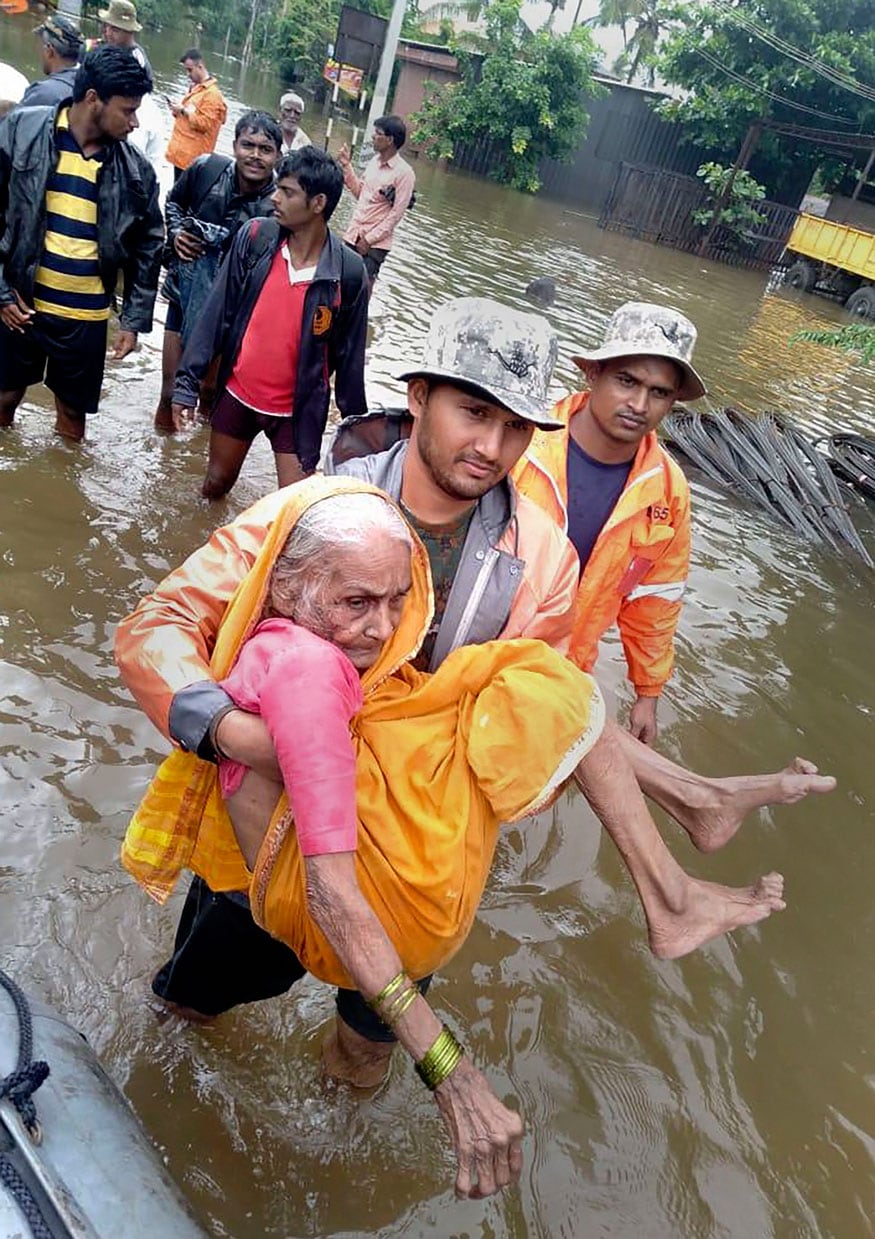 Maharashtra Floods: Dramatic Visuals of Monsoon Fury - News18