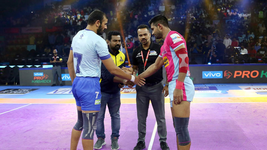 Pro Kabaddi 2019: Tamil Thalaivas vs Jaipur Pink Panthers