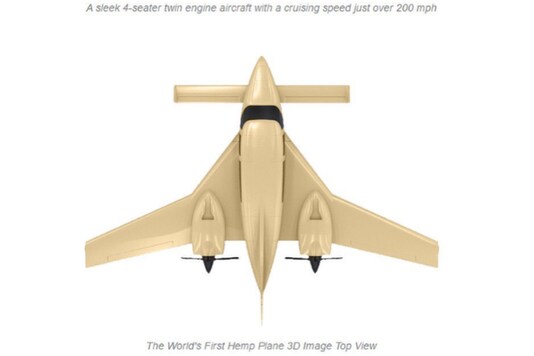 World's First Plane Made and Powered by Hemp is 10 Times Stronger than ...