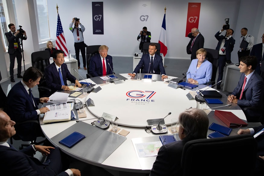 PHOTOS: World Leaders Gather for G7 Summit 2019 in France - News18