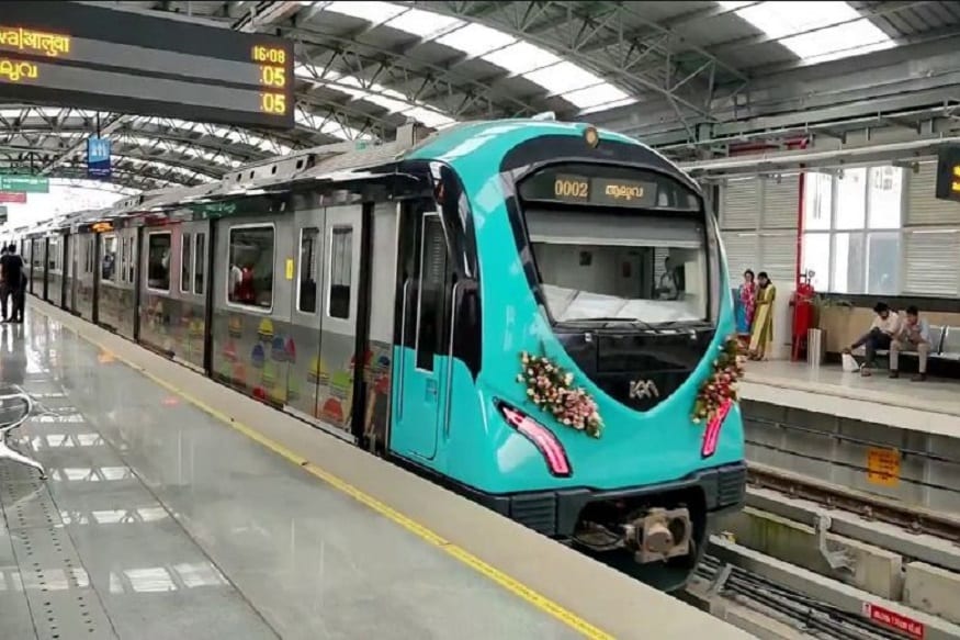 Kochi Metro New Route Inaugurated by CM Vijayan Today; Services to ...