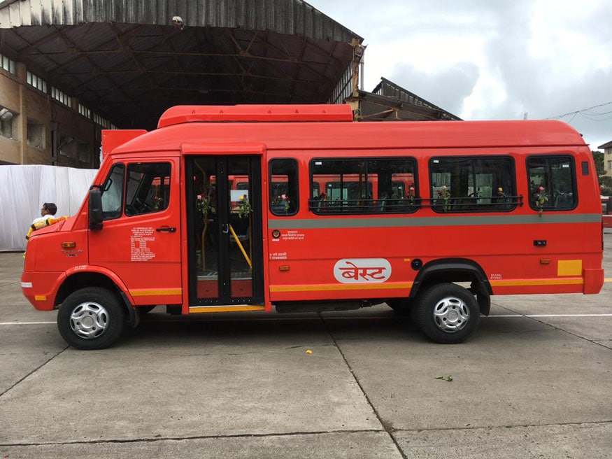 Exclusive Pictures of the Mumbai's First AC Mini Buses - News18