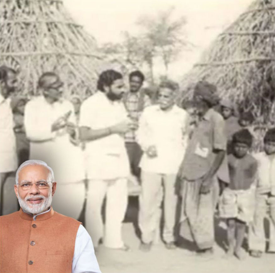 Timeless Photos of PM Narendra Modi from the Past